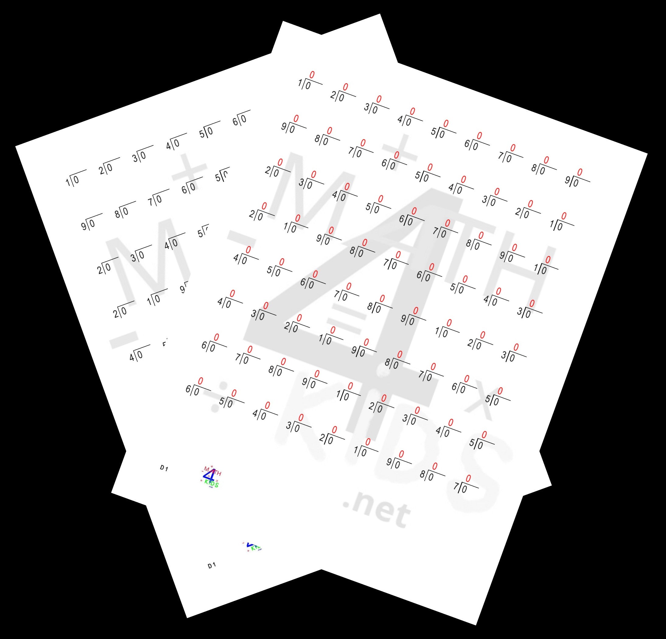 Division Collection – Math4Kids.net